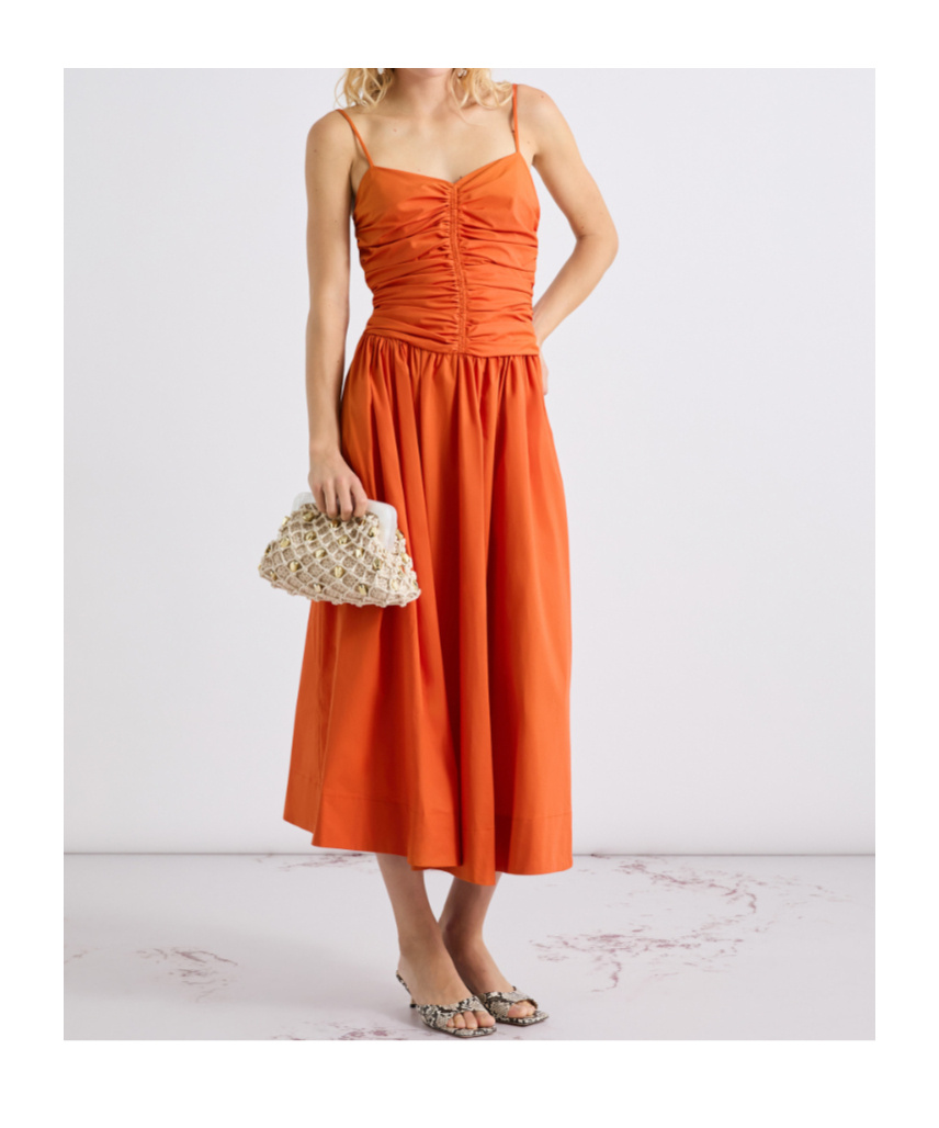 MARELLA Marella Bagagli Ruched Midi Dress