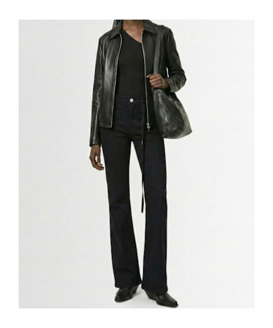 ANN DEMEULEMEESTER Ann Demeulemeester Straight Cotton Pants with Non-Removable Watch Strap