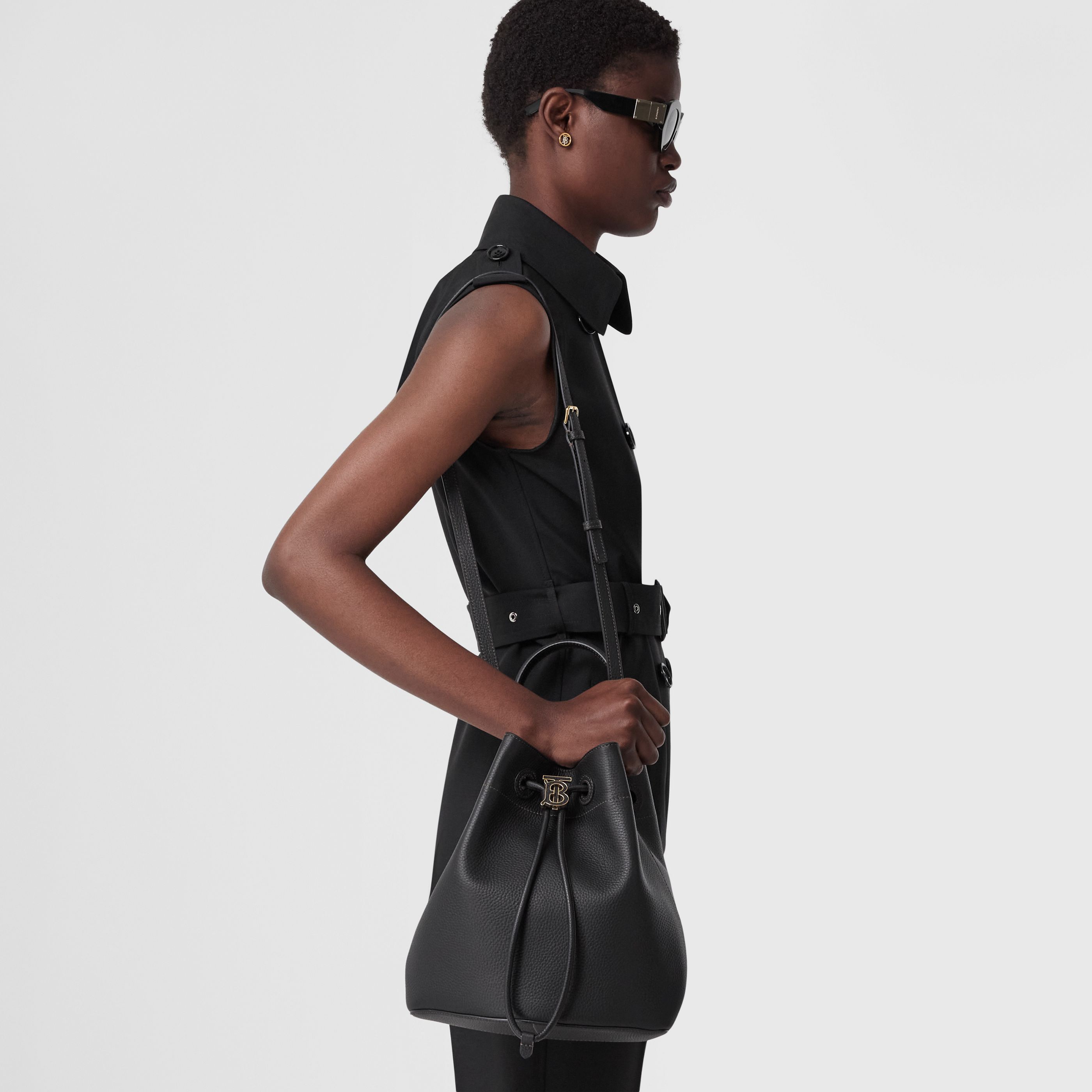 BURBERRY Burberry Small TB Bucket Bag