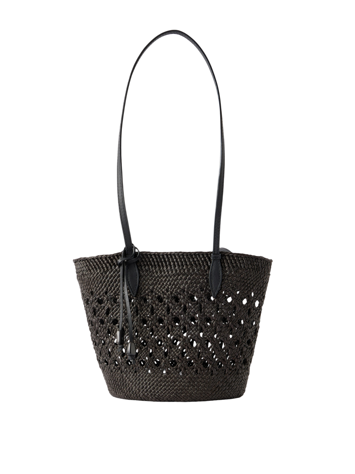 HUNTING SEASON Lattice Basket Raffia Tote