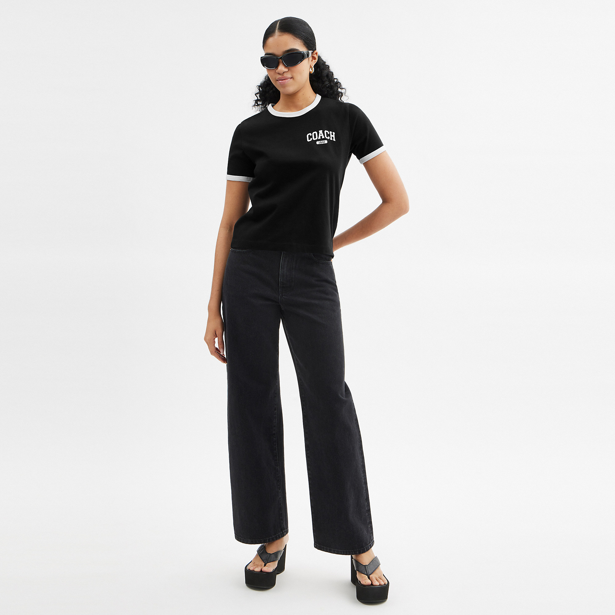 COACH OUTLET COACH Sporty Classic 70s Organic Cotton T-Shirt