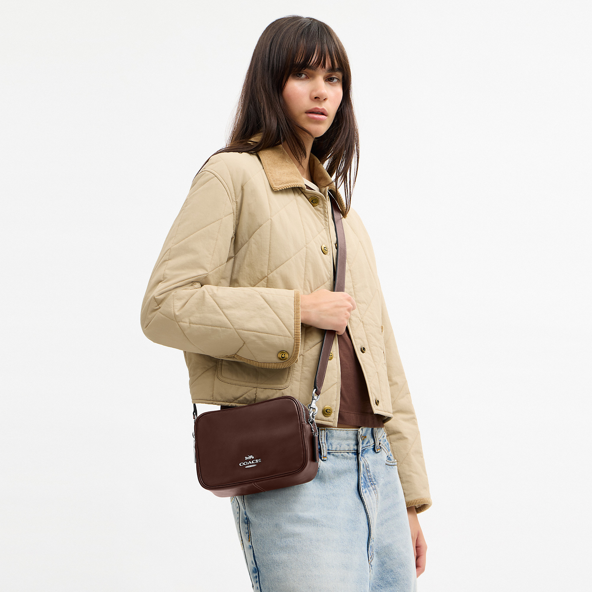 COACH OUTLET Coach Outlet Mini Carey Crossbody Bag