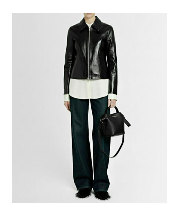 OUR LEGACY Our Legacy Leather Zip-Up Jacket