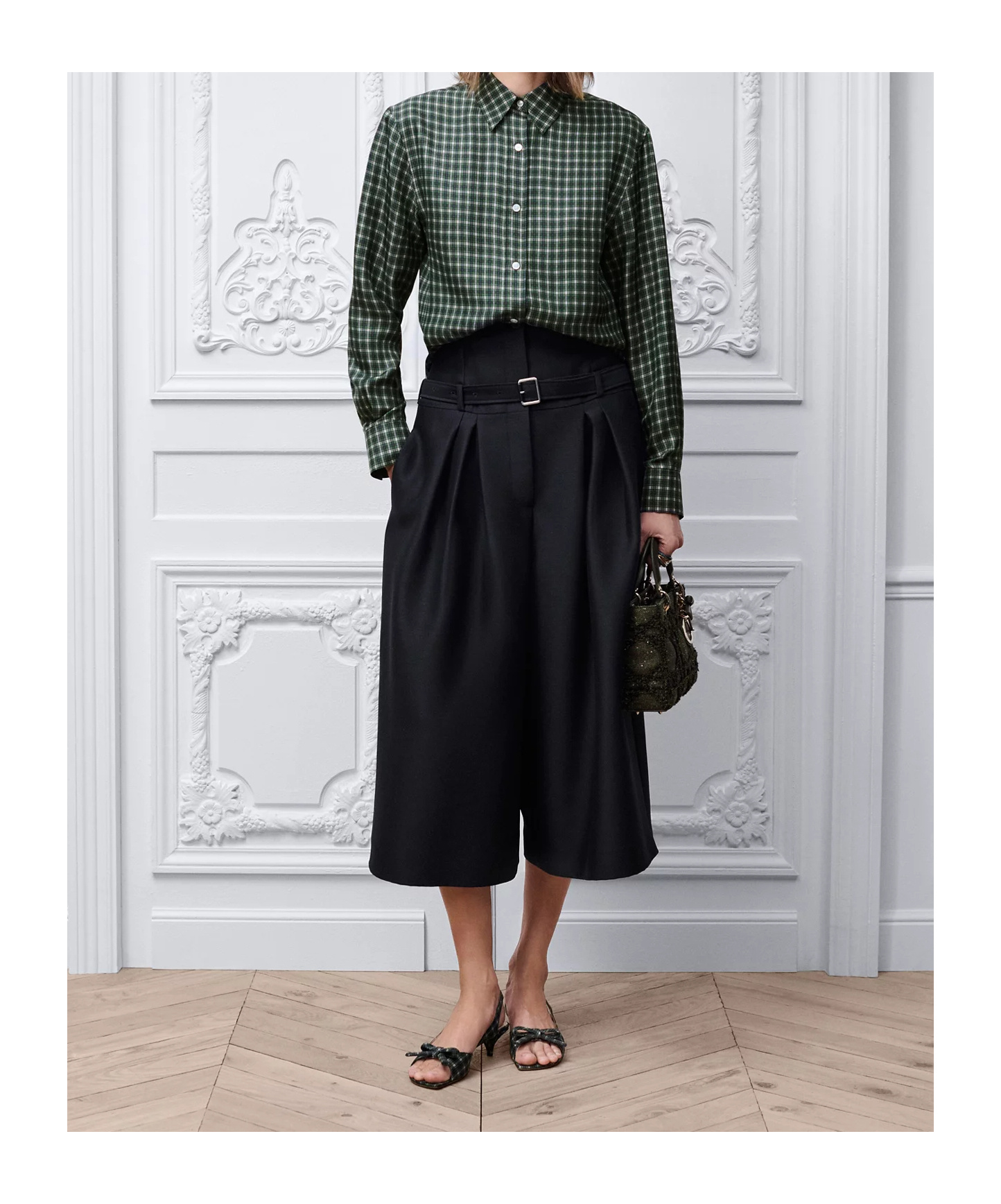 DIOR Dior Belted Cropped Pants