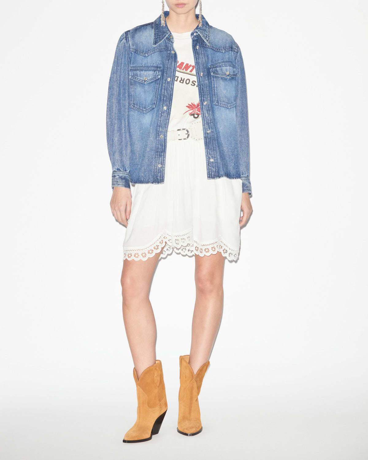 ISABEL MARANT ÉTOILE Isabel Marant Etoile Tahisia Chambray Shirt