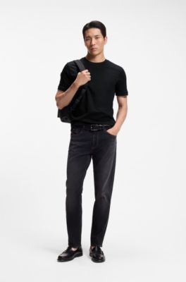 BOSS slim-fit cotton t-shirt with crew neck