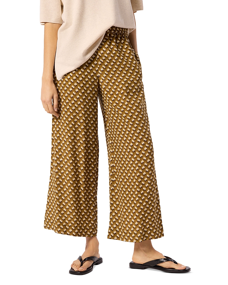 WHISTLES Whistles Ikat Spot Crop Trousers