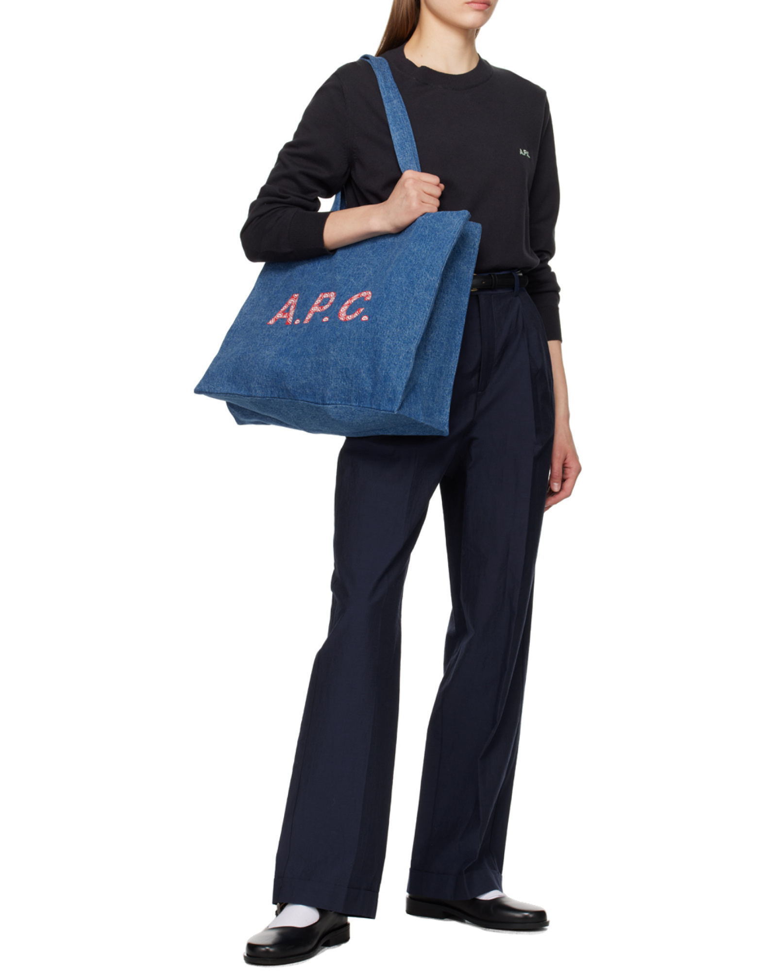 A.P.C. A.P.C. Diana Denim Tote Bag