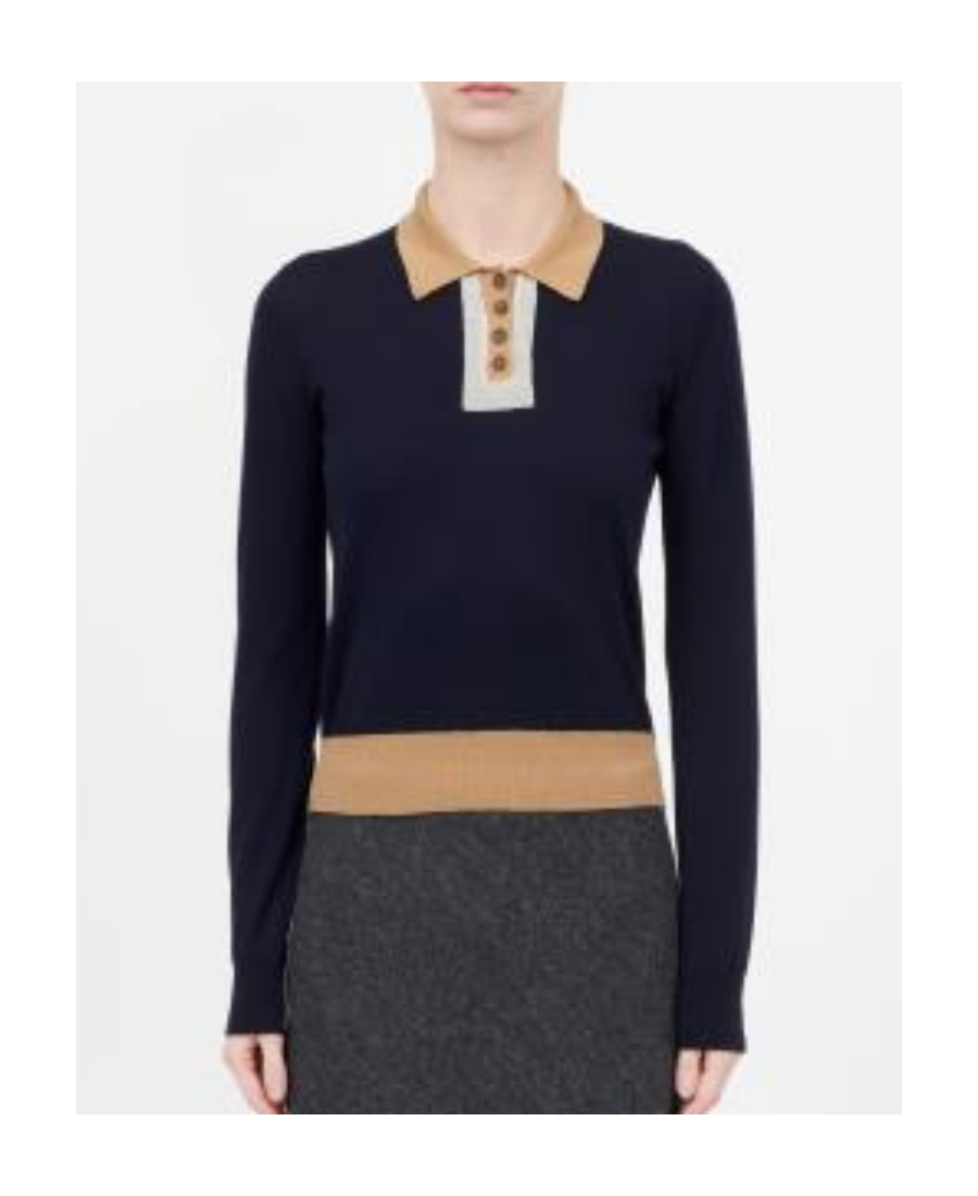 MAISON MARGIELA Maison Margiela Color-Block Buttoned Polo Shirt
