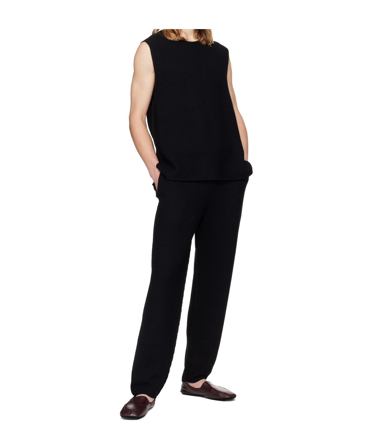 ISSEY MIYAKE Homme Plisse Issey Miyake Sleeveless Knit Vest