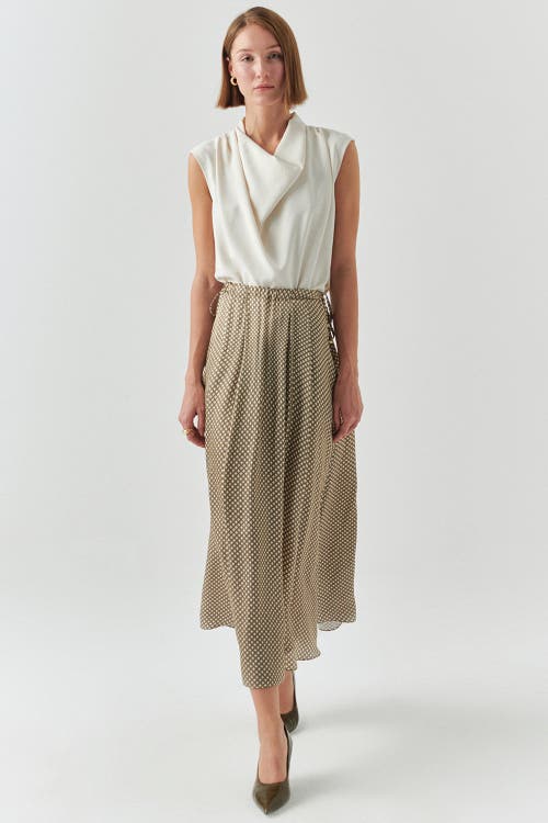 EXQUISE Exquise Ashlyn Cowl Neck Sleeveless Blouse