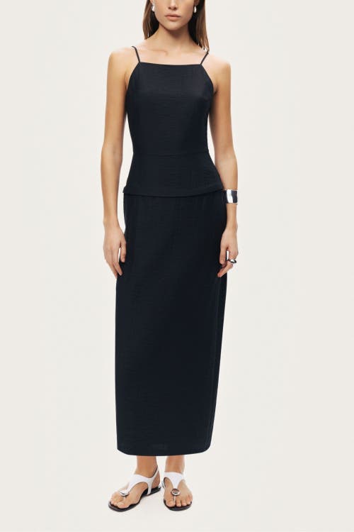 NOCTURNE Nocturne Spaghetti Strap Maxi Dress
