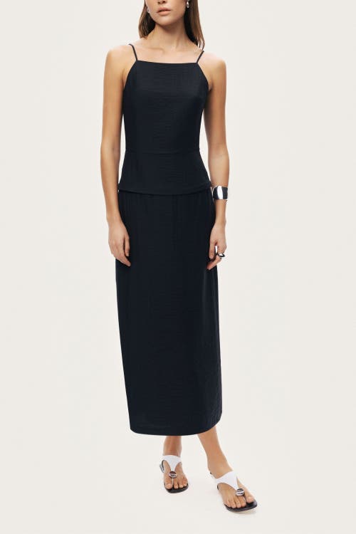 NOCTURNE Nocturne Spaghetti Strap Maxi Dress