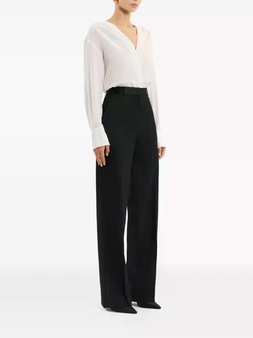 REBECCA VALLANCE Rebecca Vallance Lavon V-Neck Blouse