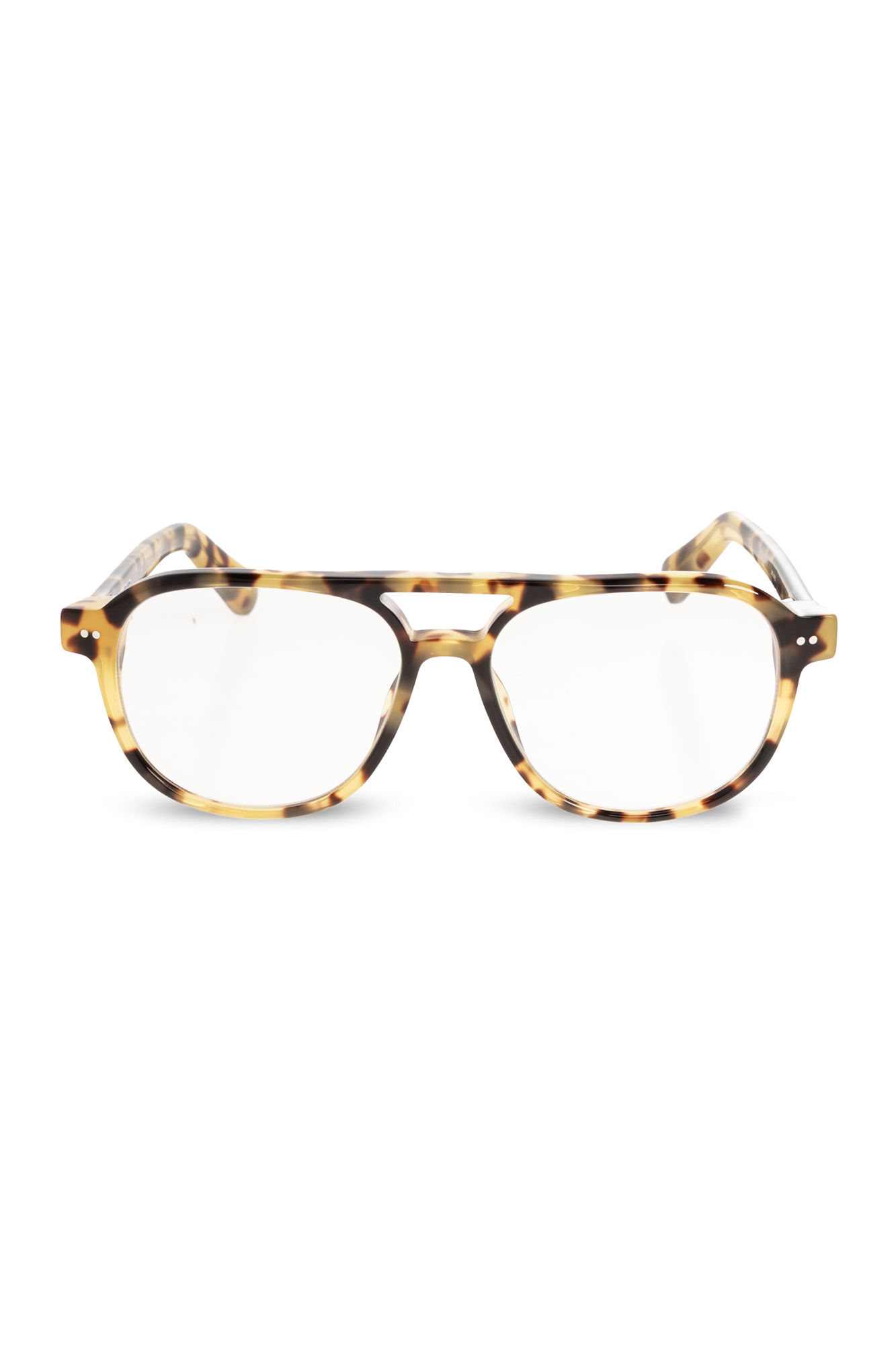JACQUEMUS Jacquemus Tortoiseshell Aviator Eyeglasses