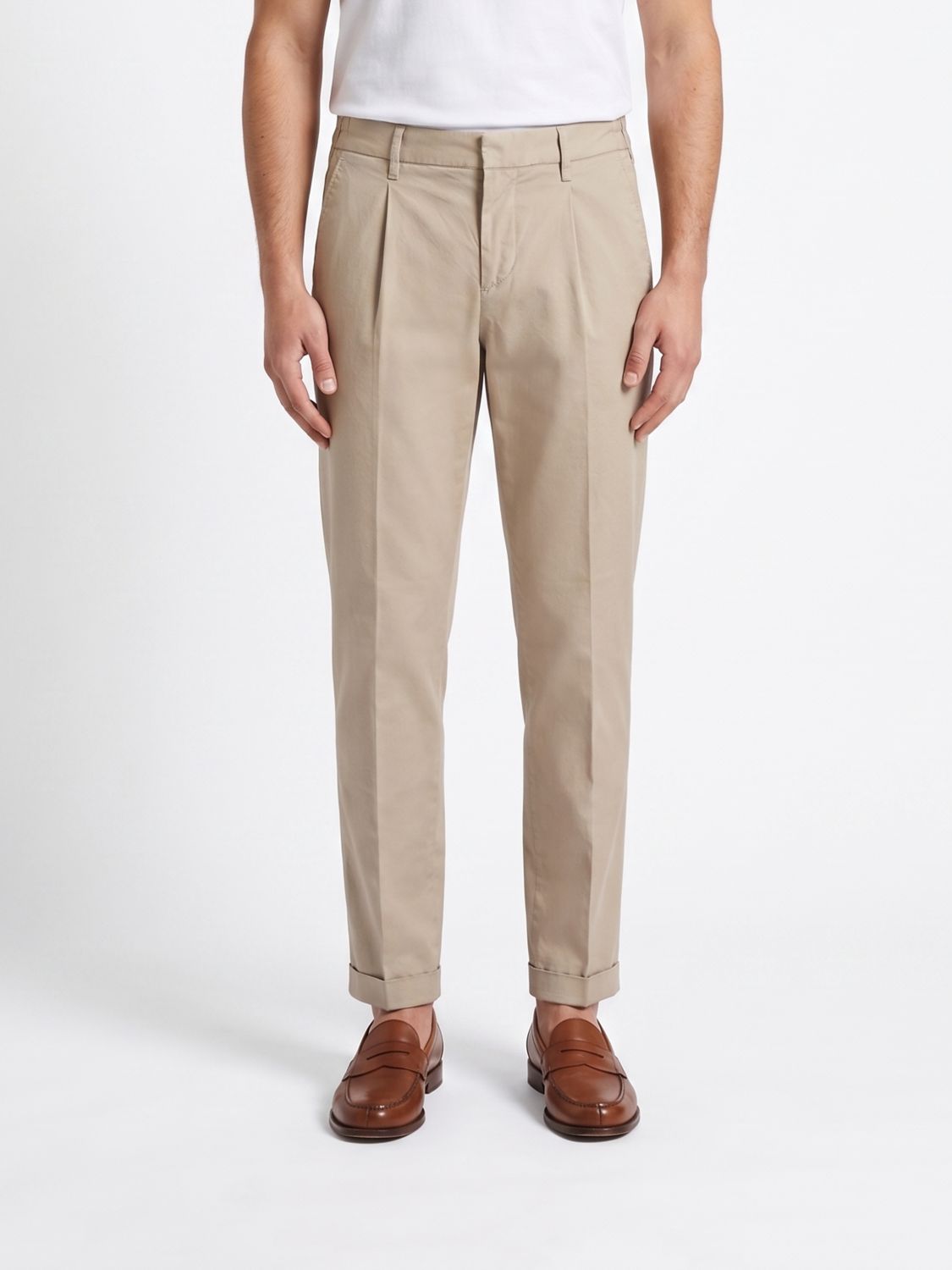 FAY Fay Tailored Tobacco Trousers