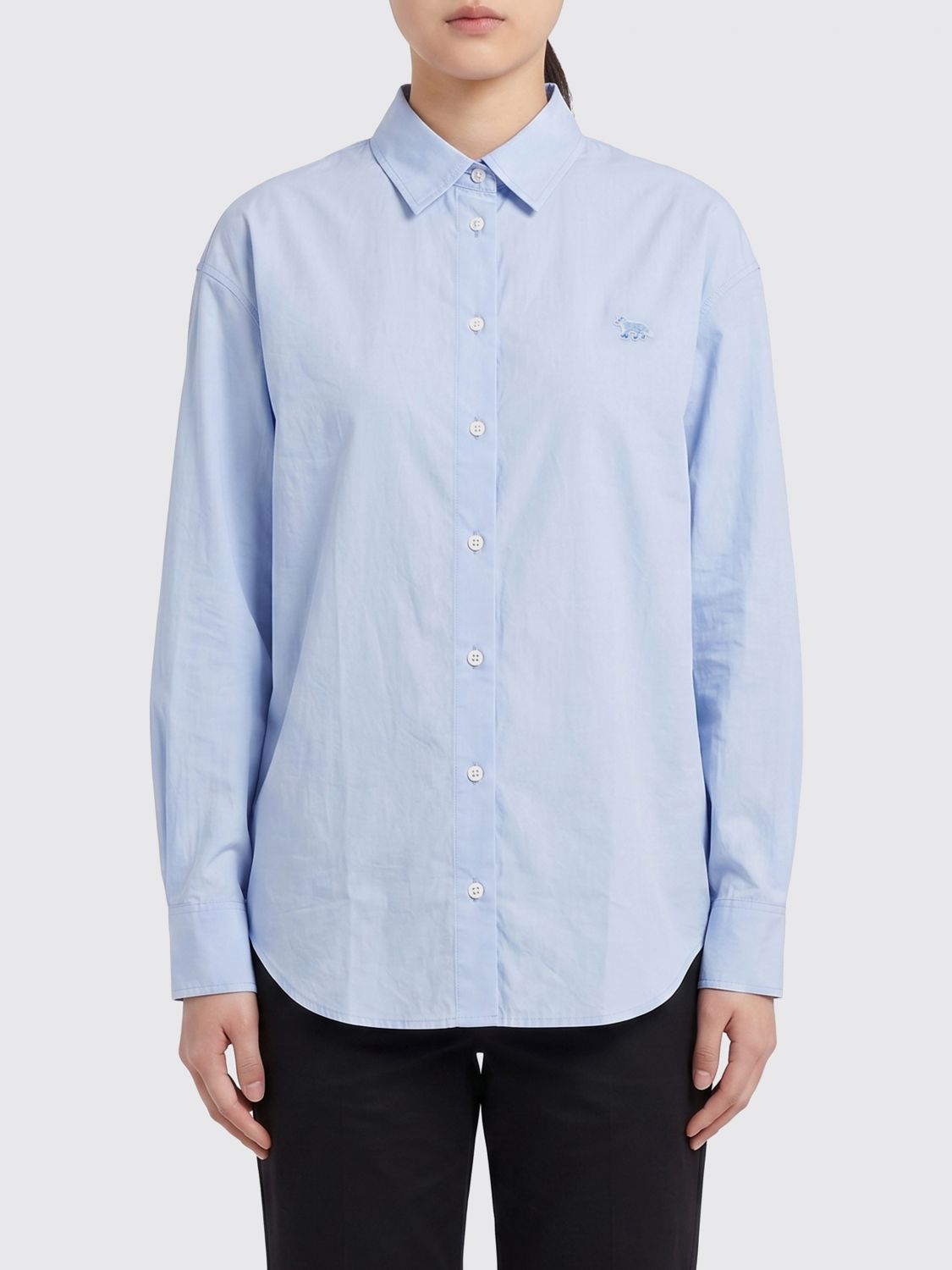 MAISON KITSUNÉ Maison Kitsuné Classic Cotton Poplin Shirt