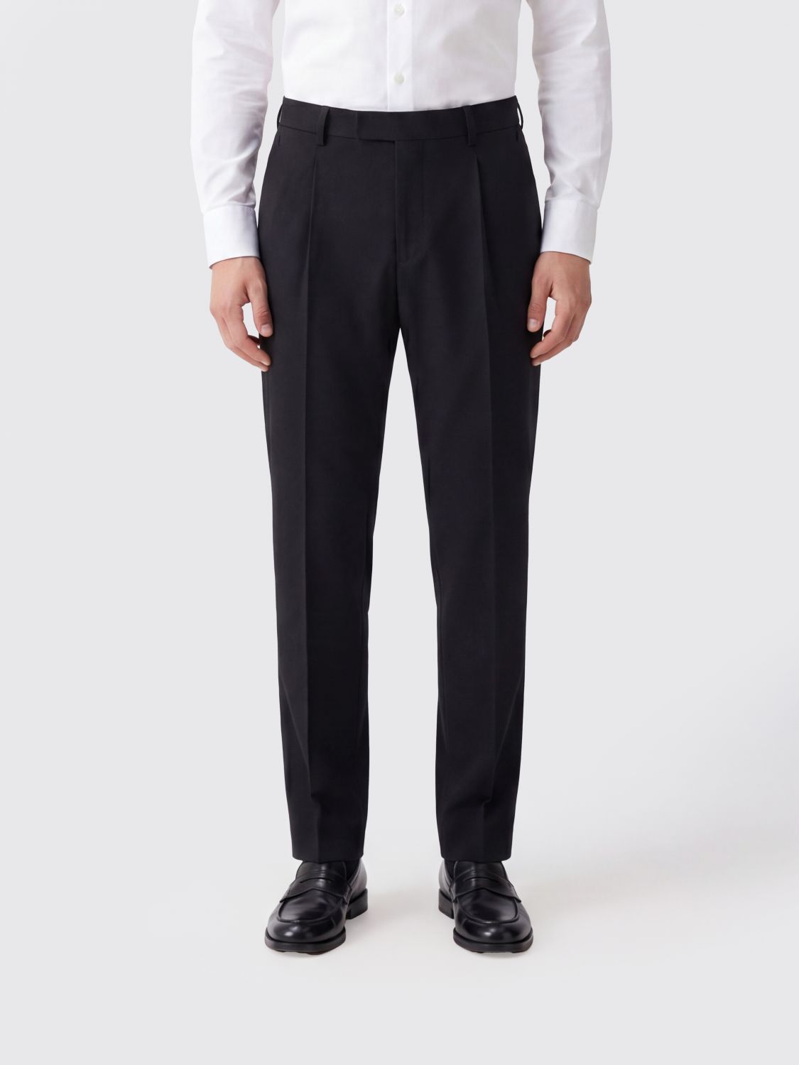 PT TORINO Pt Torino Stretch Virgin Wool Chino Trousers