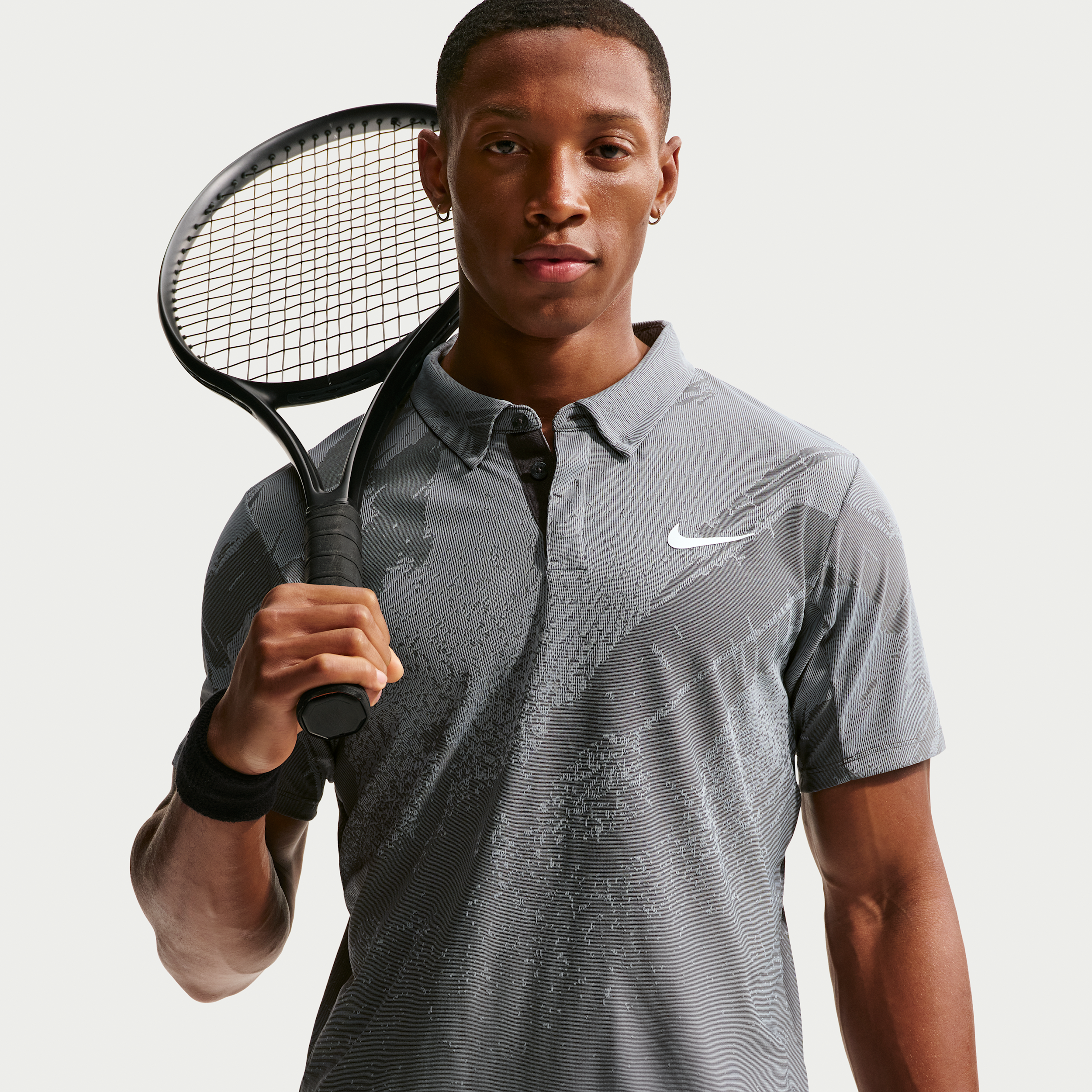 NIKE men's court slam dri-fit adv tennis polo