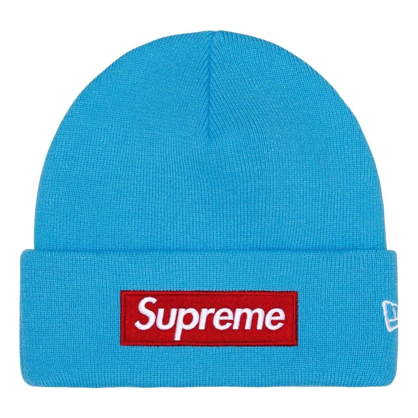 Supreme X New Era Box Logo Beanie - Black | Editorialist