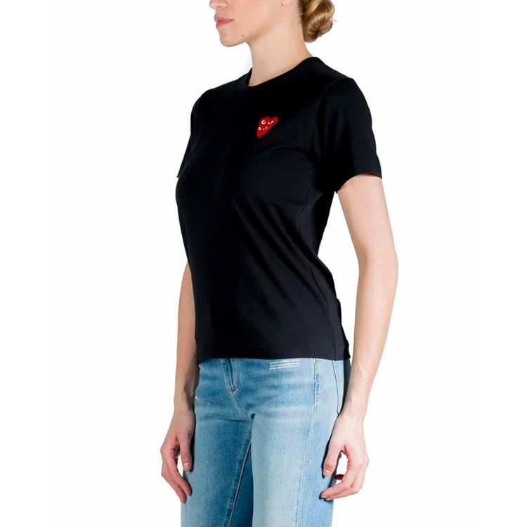 PLAY COMME DES GARCON COMME des GARCONS PLAY Double Heart T-Shirt