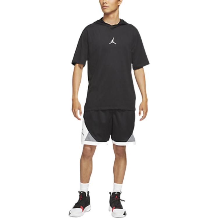 JORDAN Jordan Athleisure Short Sleeve Hooded T-Shirt