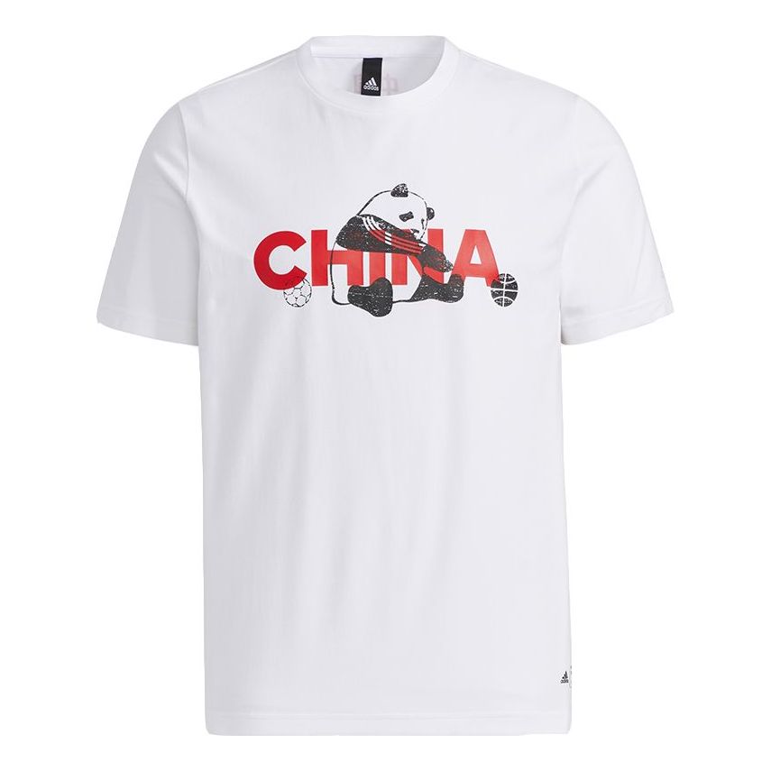ADIDAS Adidas Graphic Panda Crewneck T-Shirt