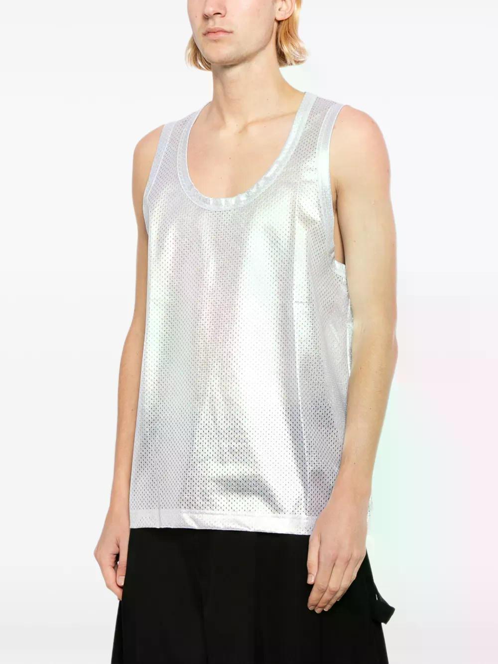COMME DES GARÇONS Comme des Garçons Homme Plus Perforated Metallic Vest