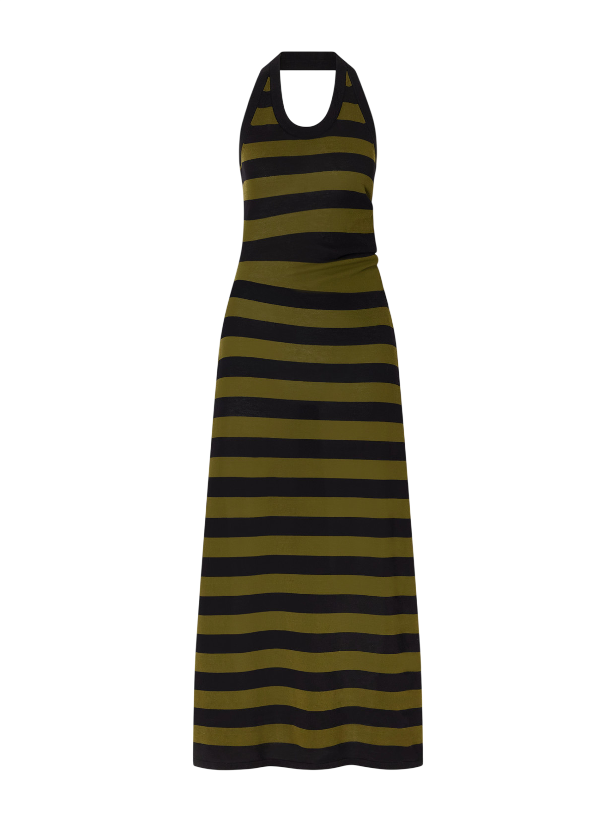 PROENZA SCHOULER Proenza Schouler Fran Striped Cotton-Knit Midi Dress