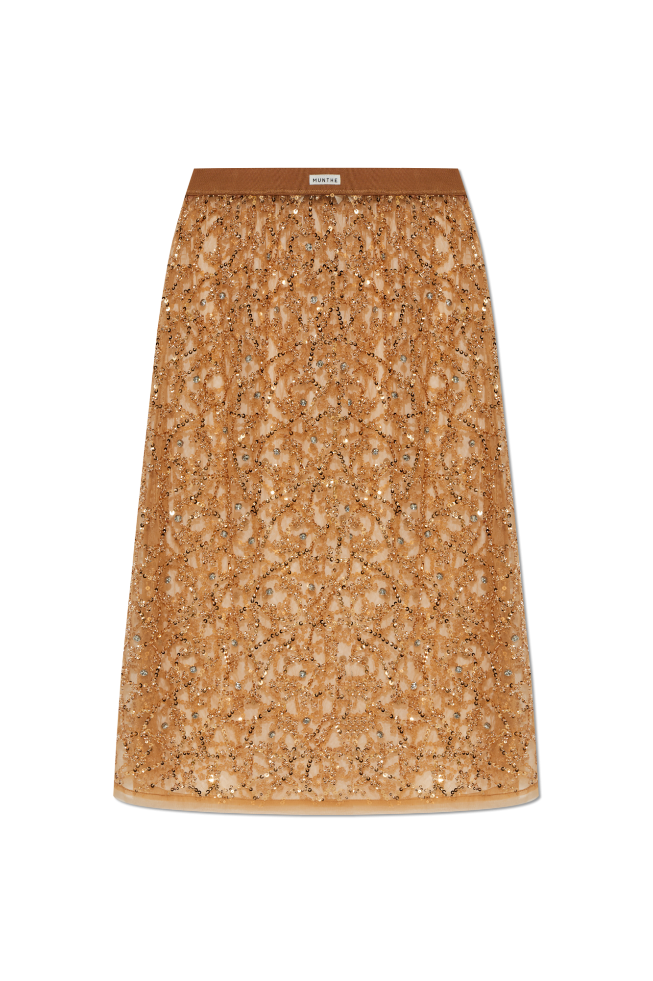 BAUM UND PFERDGARTEN manire sequin-embellished frayed blouse