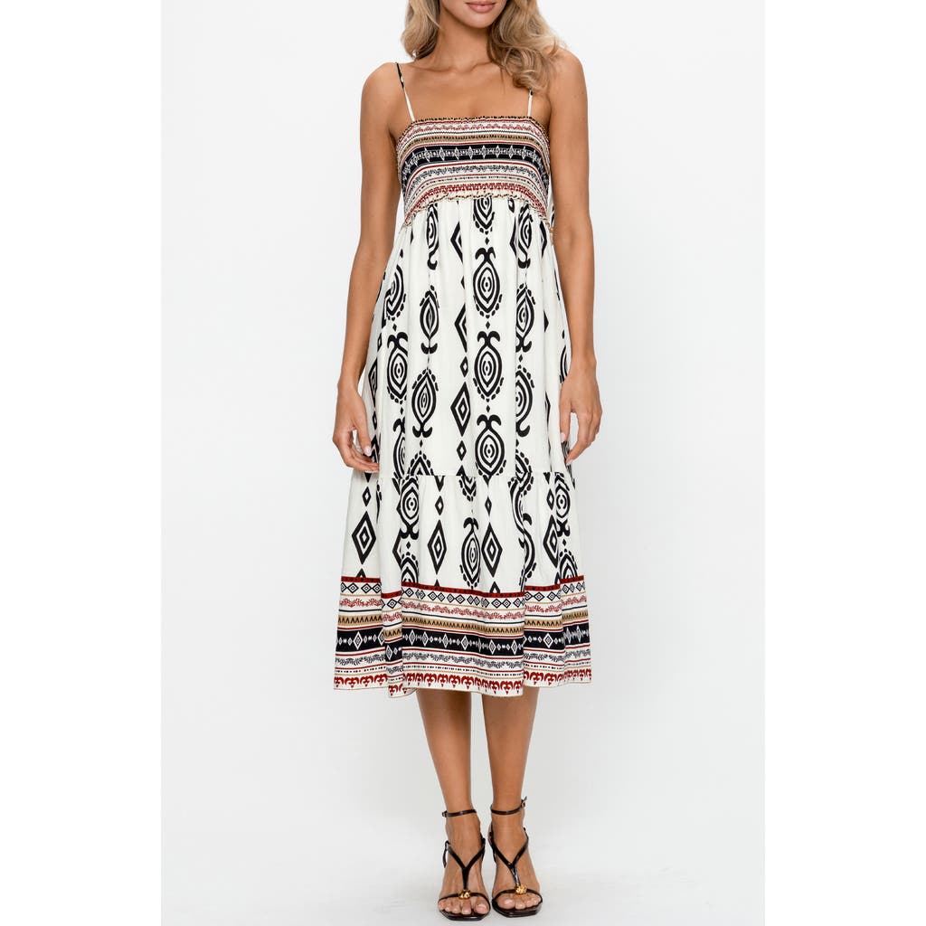 PS BY CUPSHE PS By Cupshe Sleeveless Printed Midi Dress