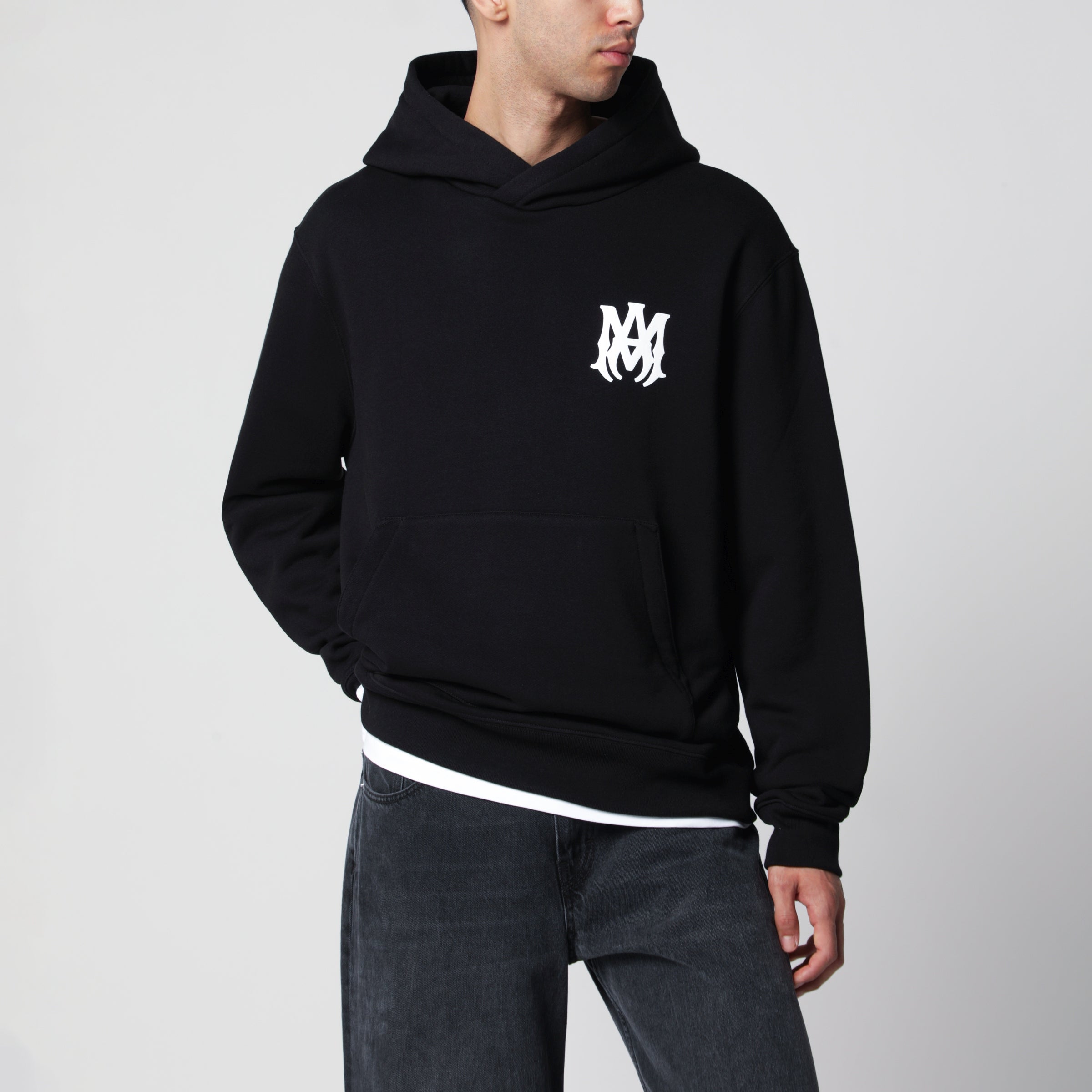 Amiri Playboy Logo-Print Hoodie In Black - 60% Off | Editorialist