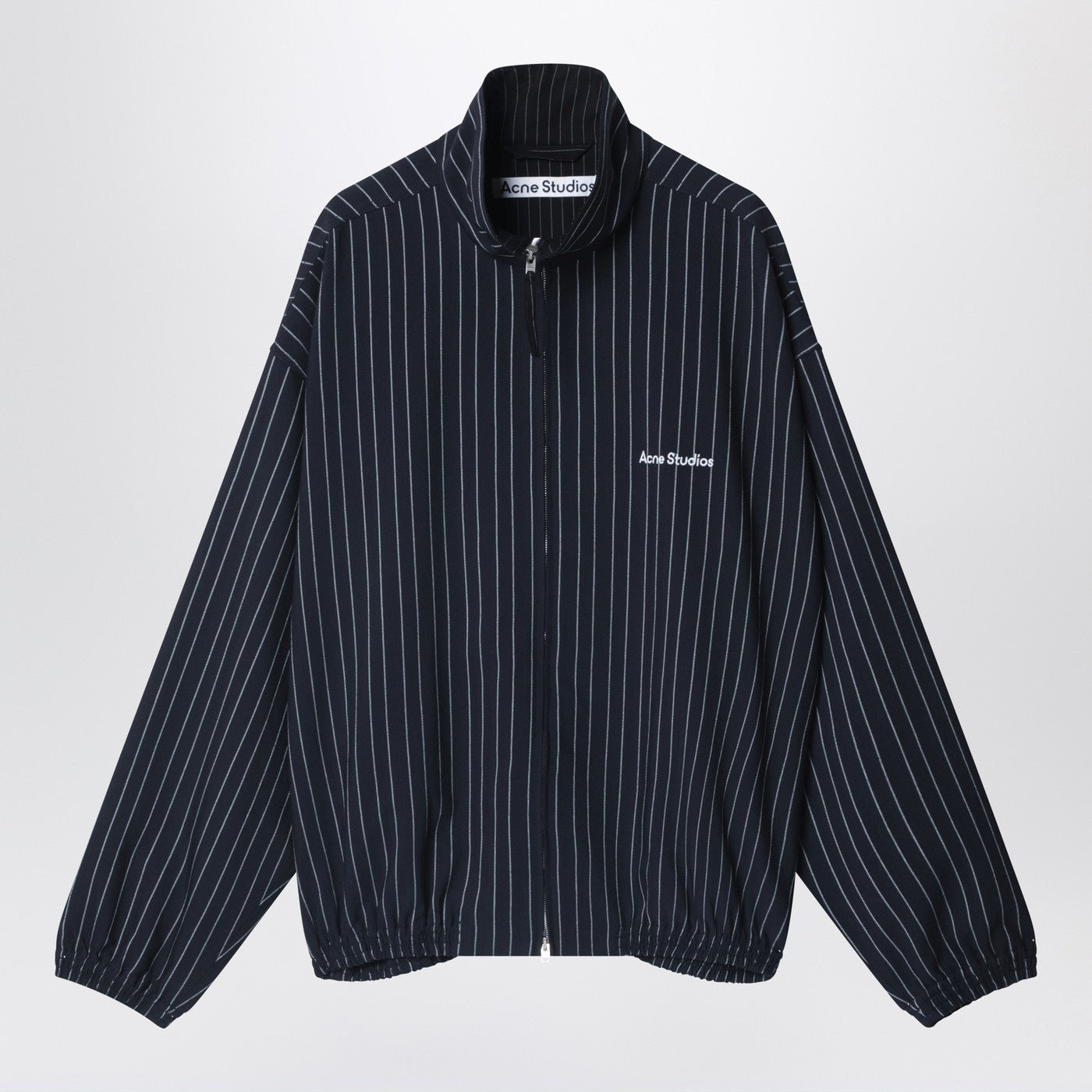 ジャケット・アウター Acne Studios Wool Shirt Jacket 46 Acne Studios Zip-Up Wool Shirt Jacket - Black - 19% Off | Editorialist