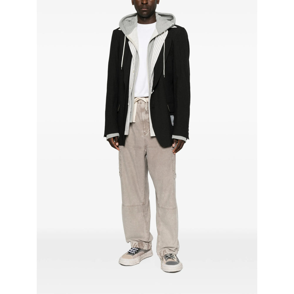 MIHARA YASUHIRO MAISON MIHARA YASUHIRO Grey Cargo Trousers