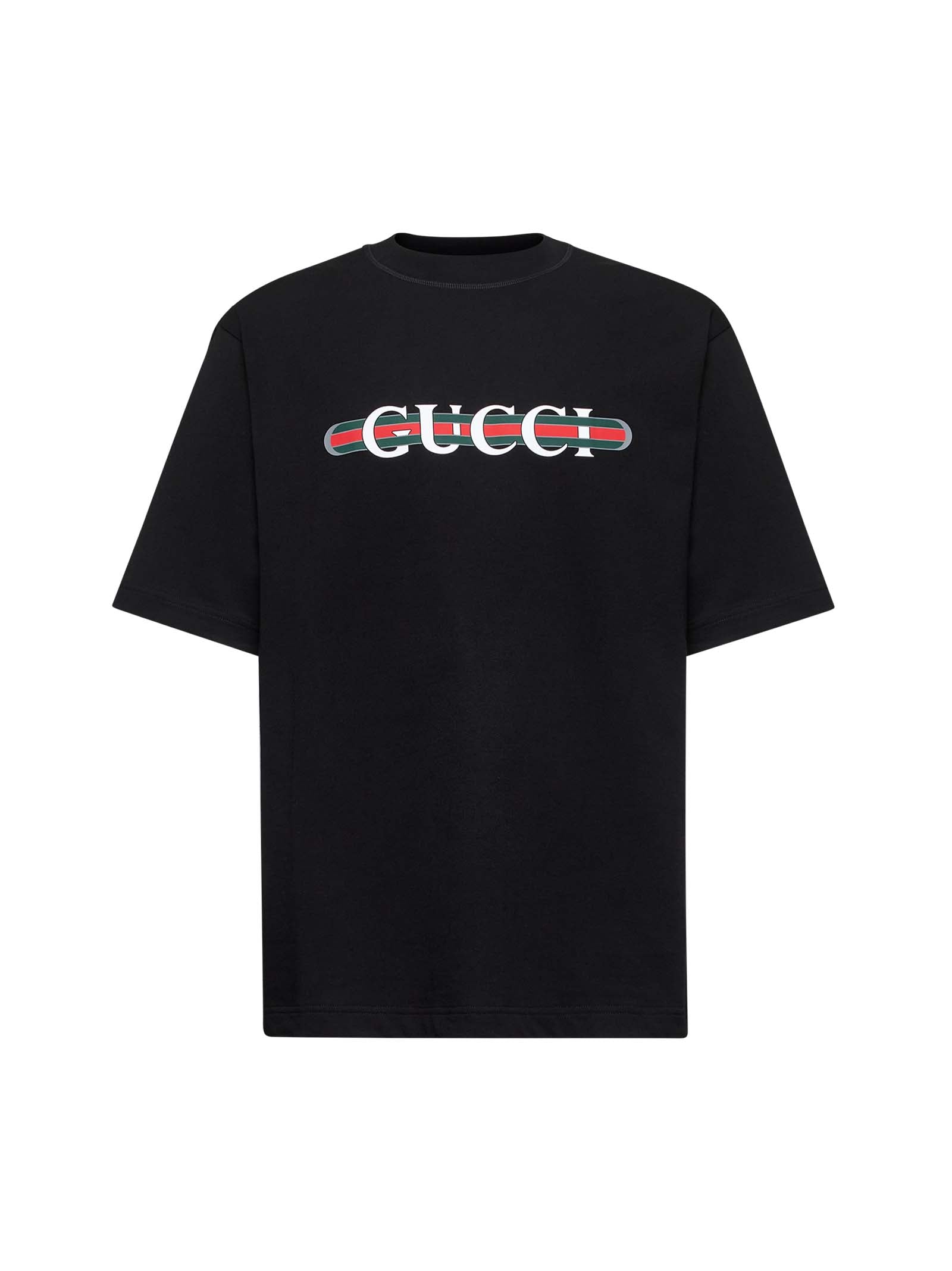 Gucci Printed Cotton Jersey T-Shirt - Multicolor - 33% Off 