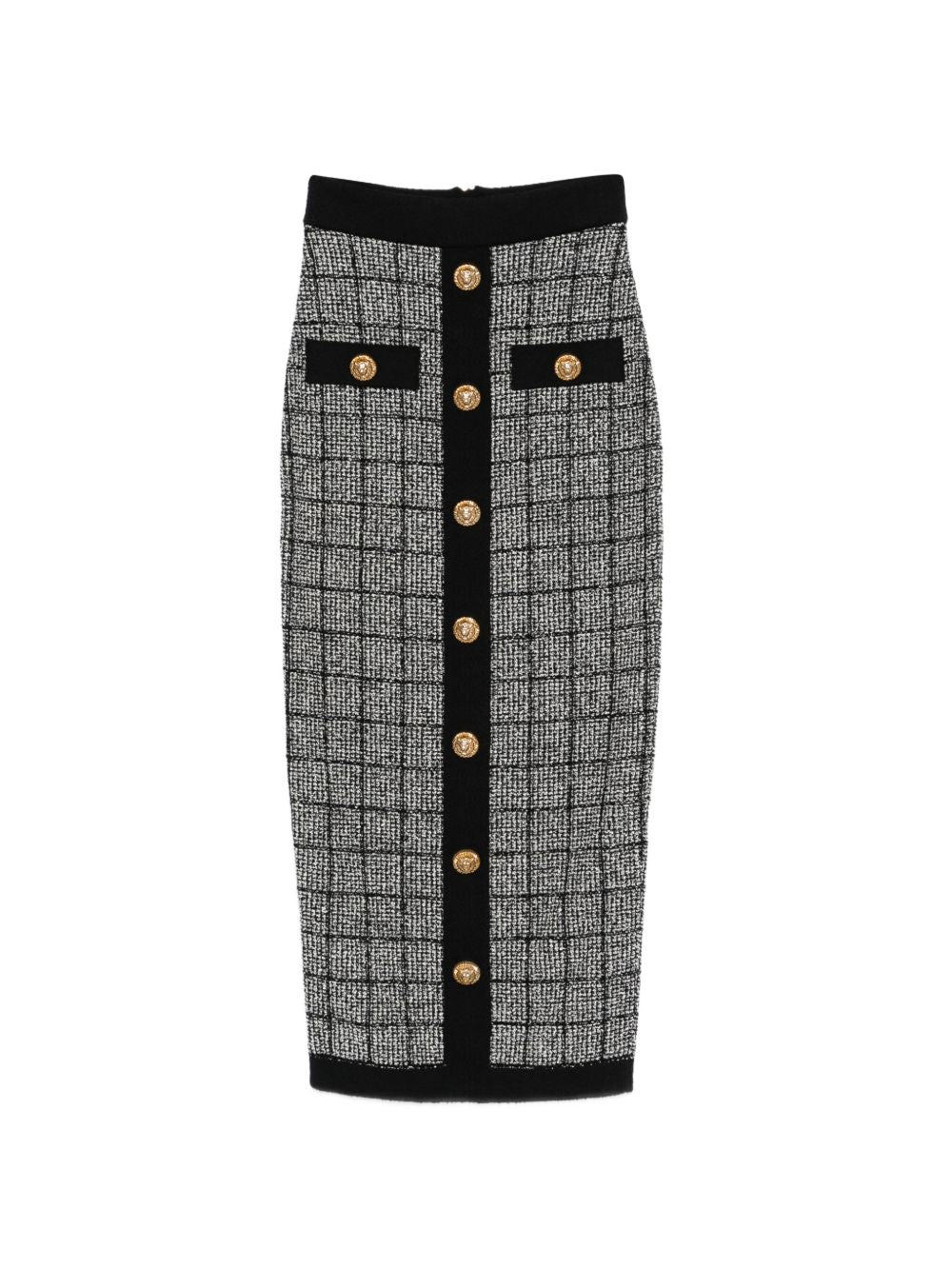 ELISABETTA FRANCHI Elisabetta Franchi Ribbed Knit Logo Patch Top