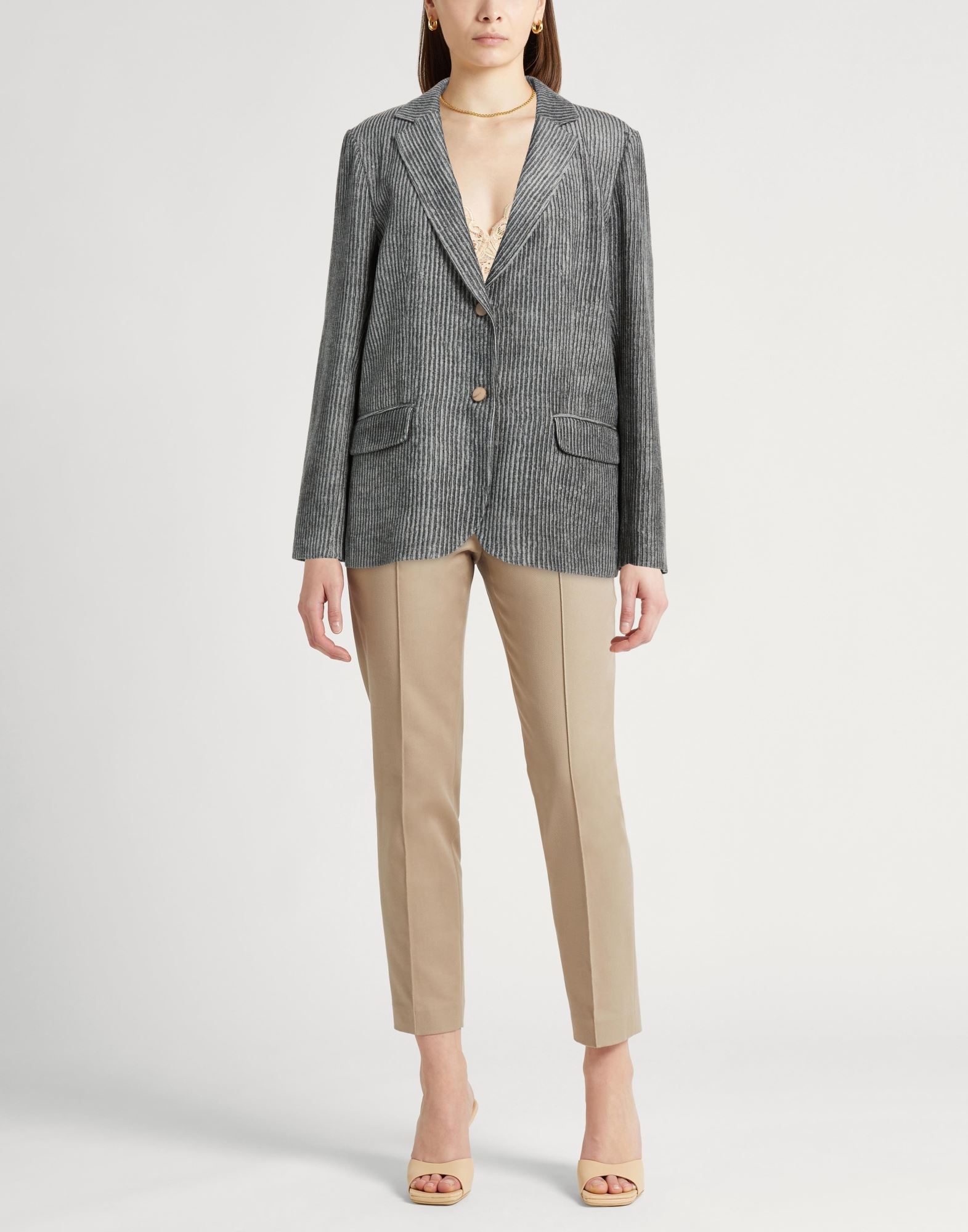 ALYSI ALYSI Striped Blazer