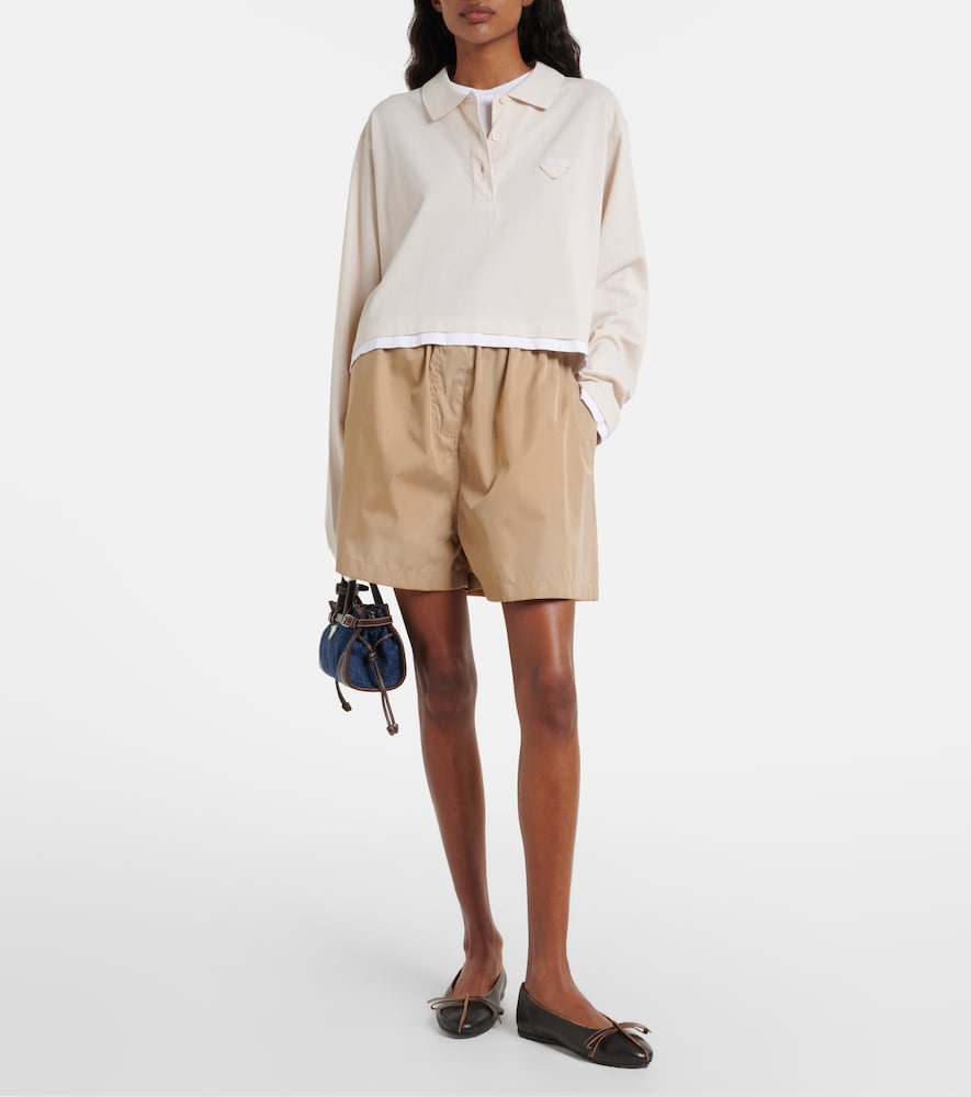 PRADA Prada Bonnie Denim Top-Handle Bag