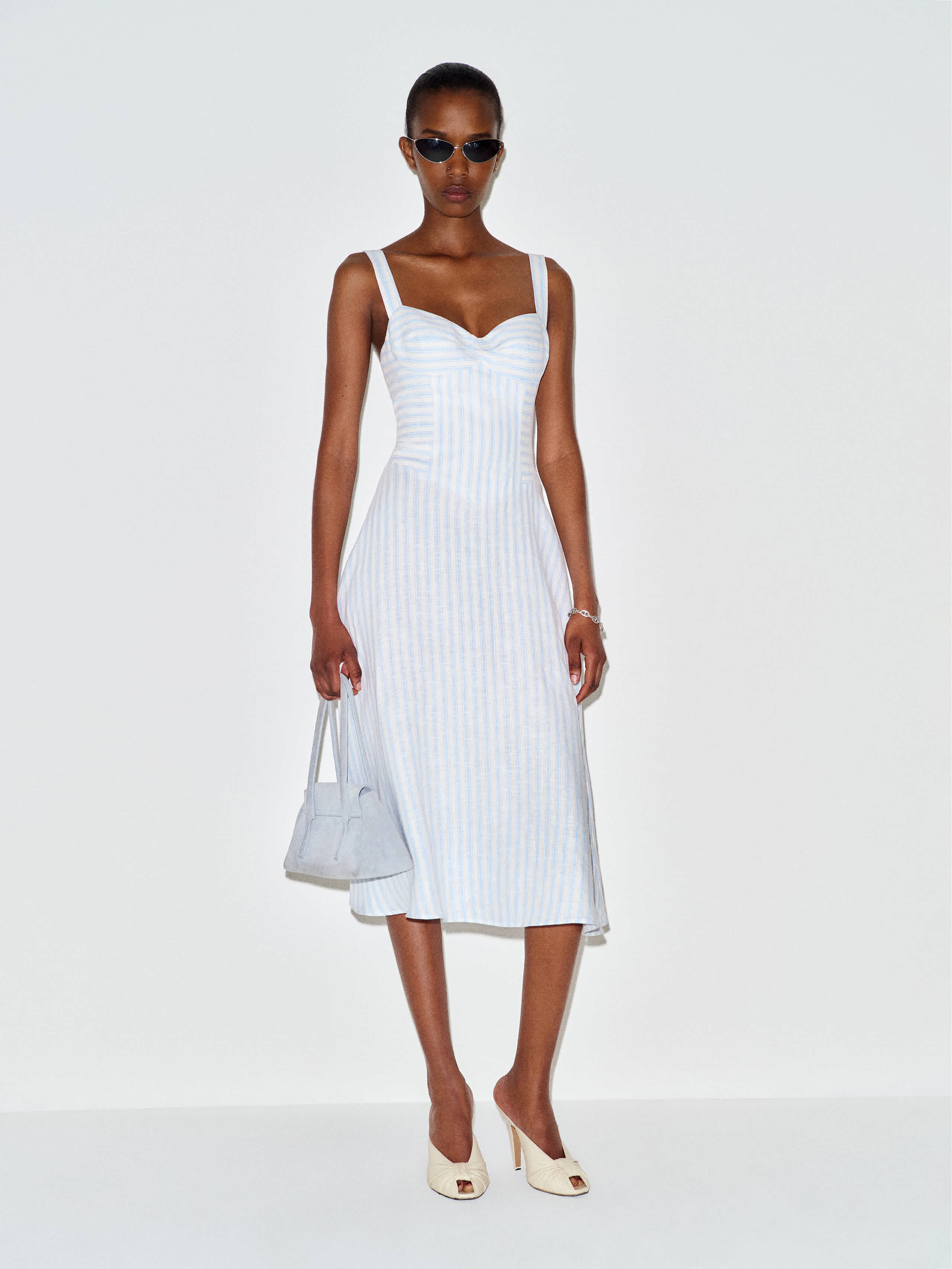 REFORMATION Kastoria Dress - Golden Hour | Editorialist