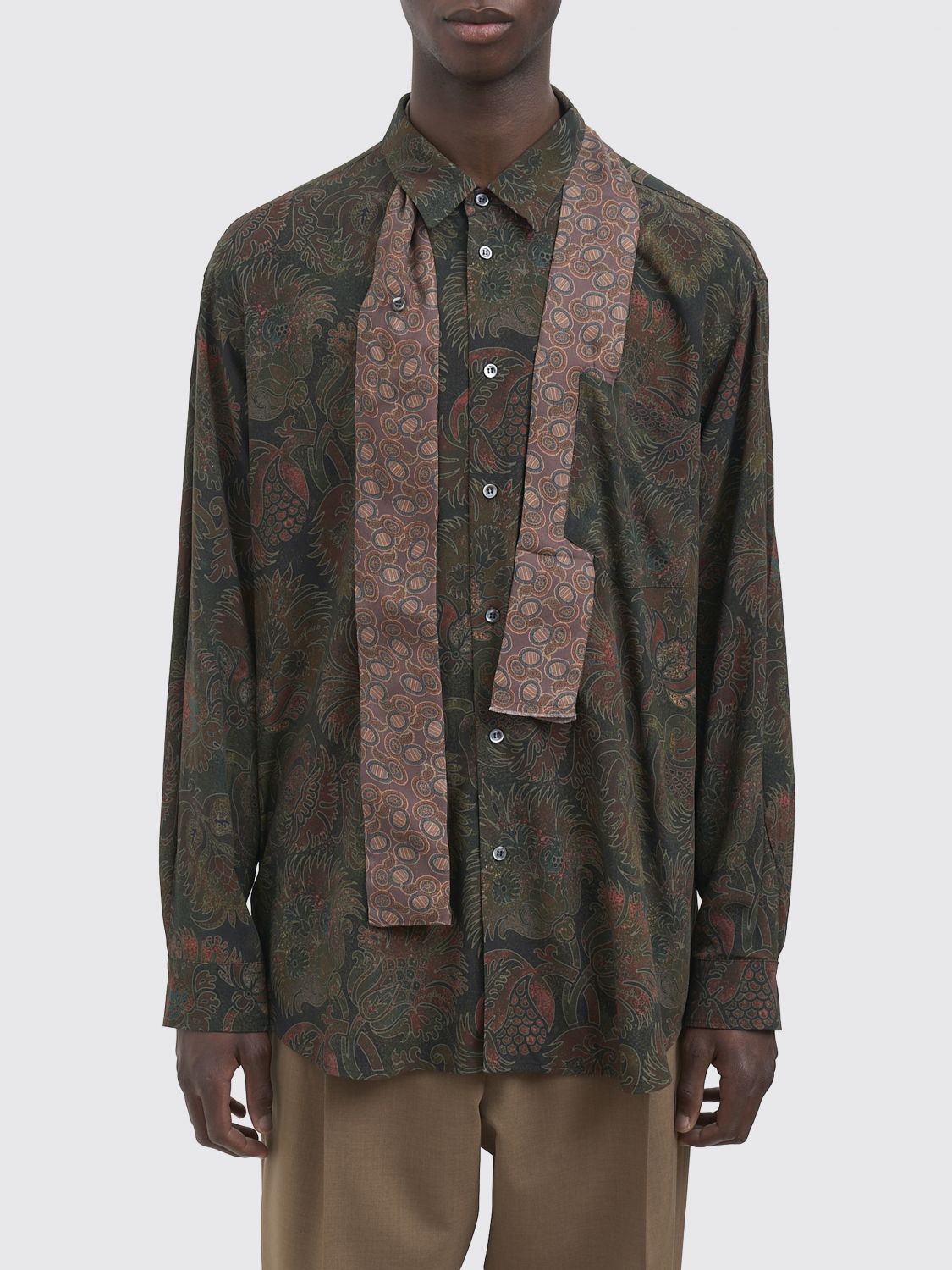 MAGLIANO shirt in viscose with sash
