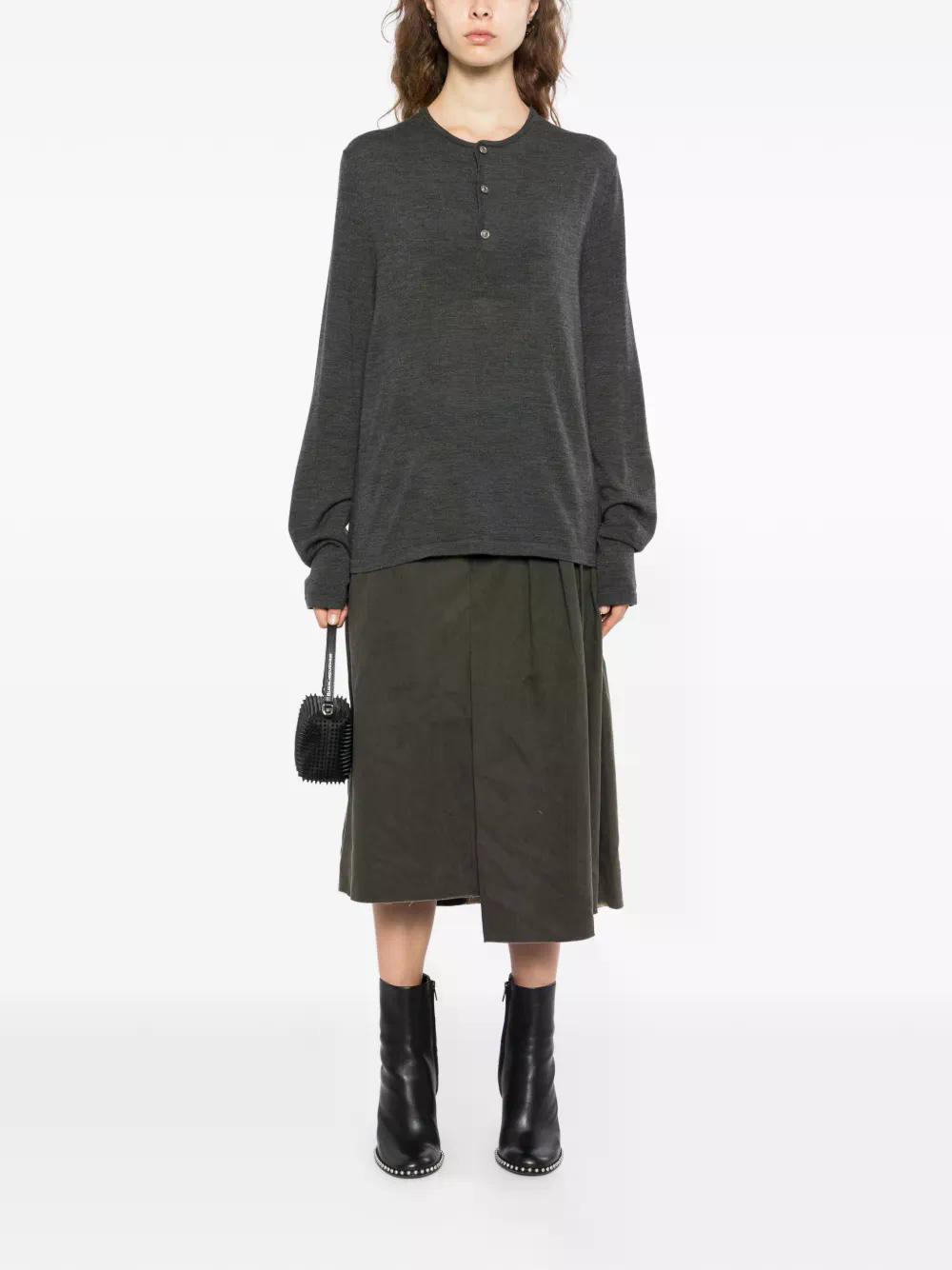 TEAM WANG DESIGN TEAM WANG design Reset Henley T-Shirt