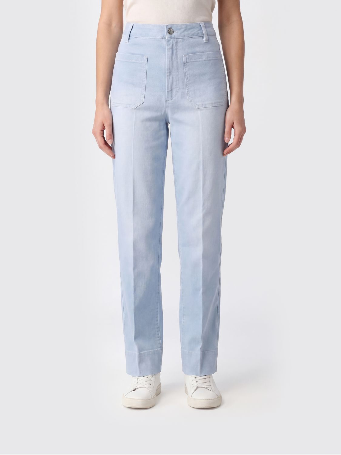 VICTORIA BECKHAM Victoria Victoria Beckham Straight Cotton Denim Jeans