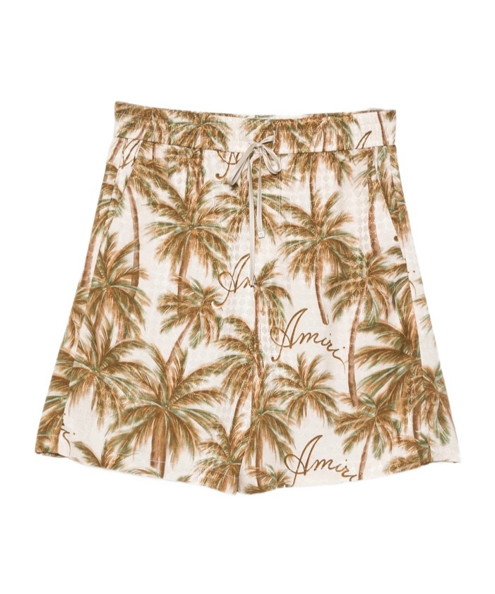AMIRI Amiri Palm Printed Shorts