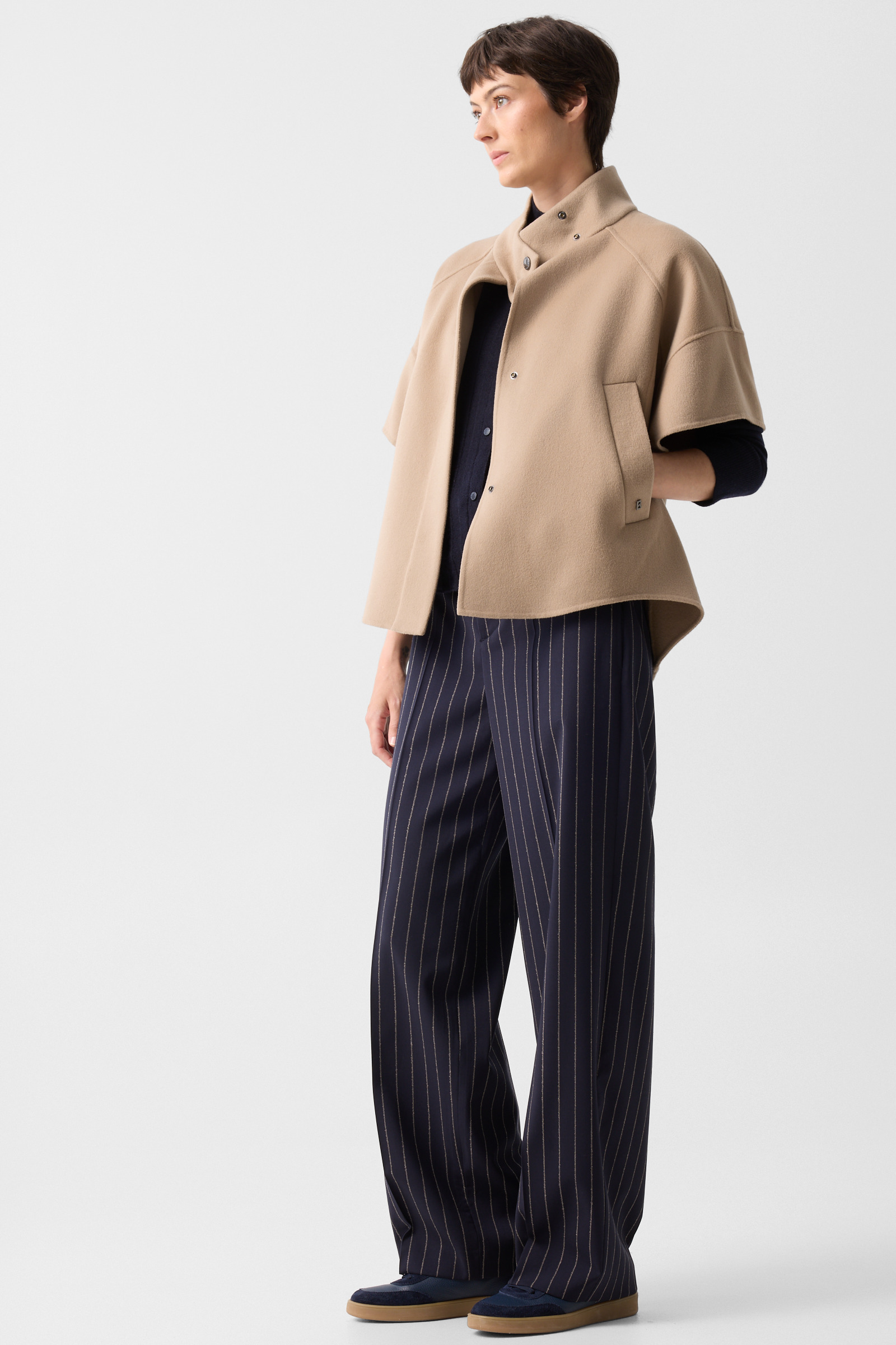BOGNER BOGNER Venice Reversible Wool Cape