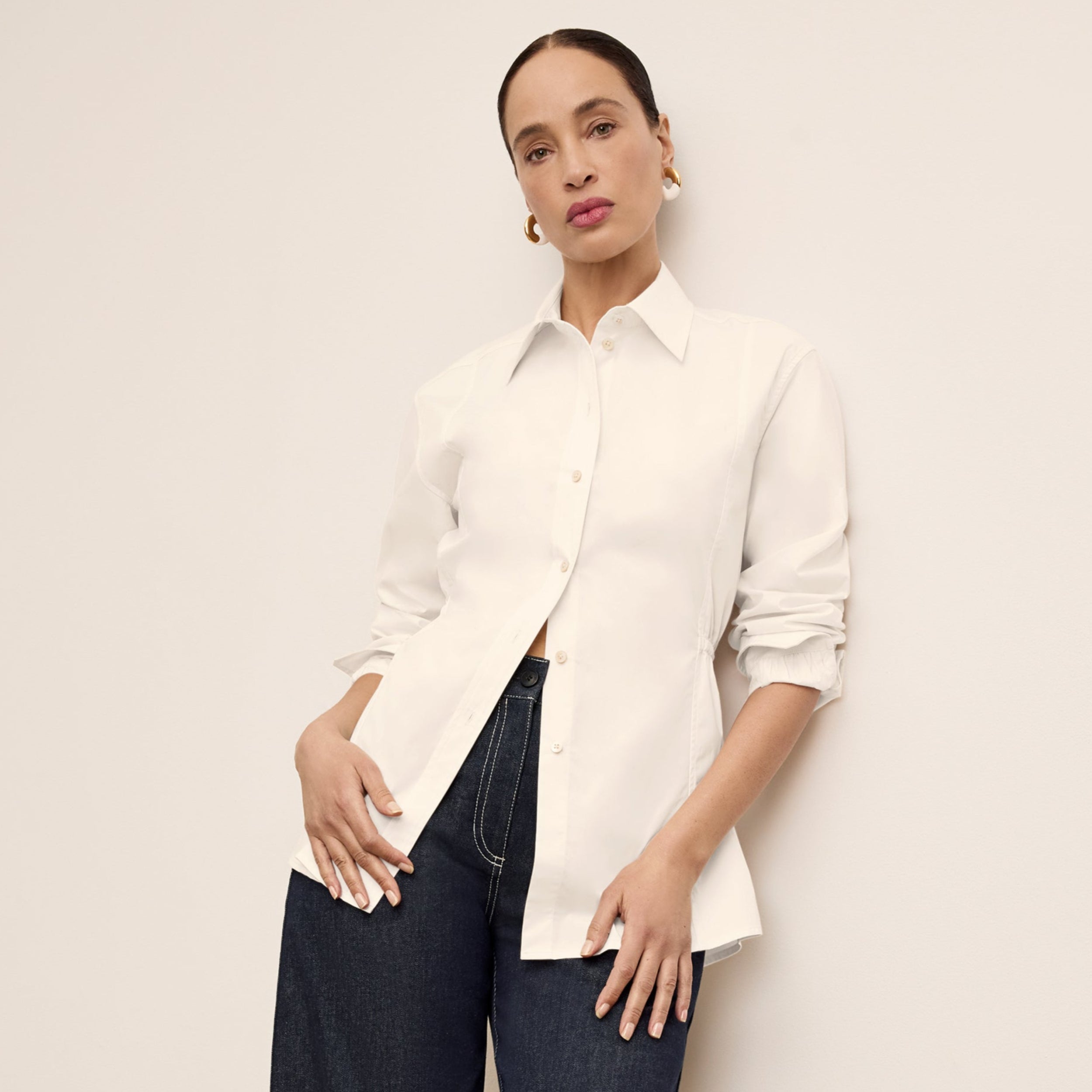 M.M.LAFLEUR M.M.LaFleur Bentley Cotton Poplin Shirt