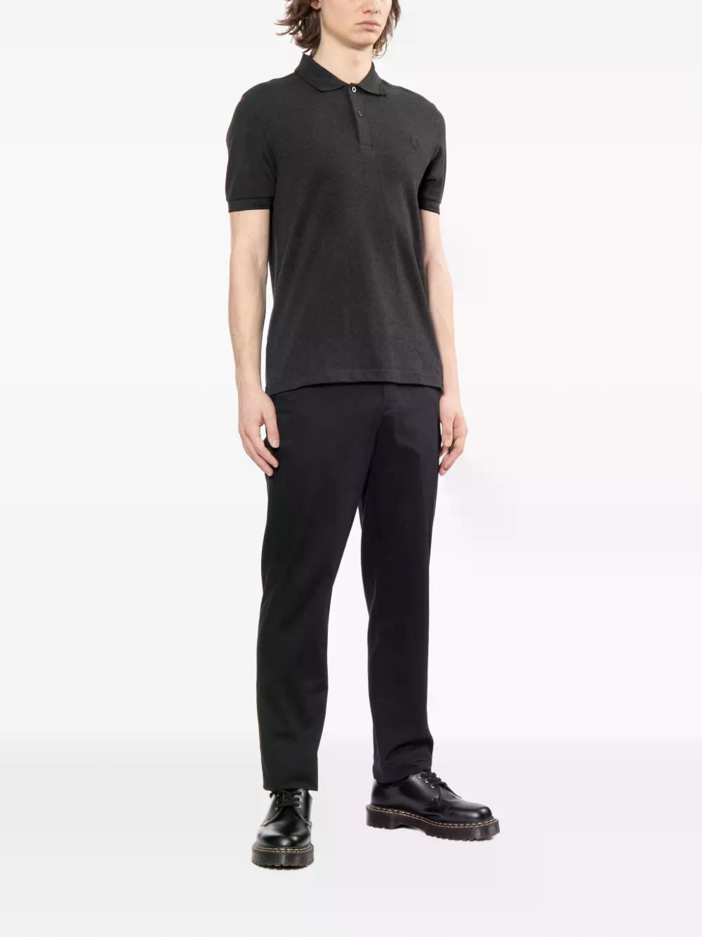 FRED PERRY logo-embroidered polo shirt