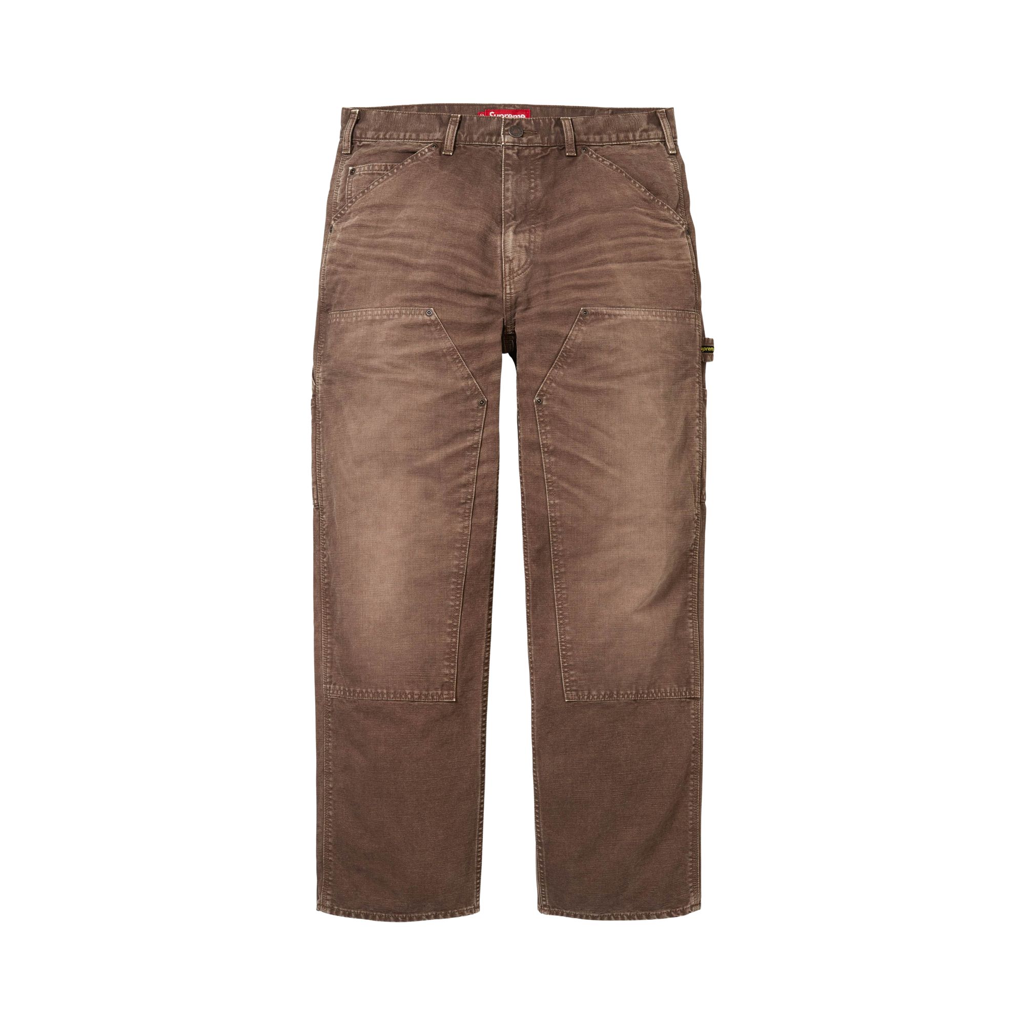 Supreme Double Knee Painter Pant - Orange | Editorialist