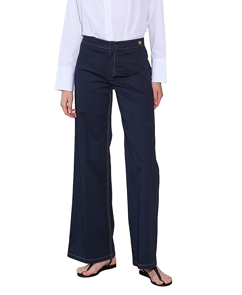 CALLAS MILANO Callas Milano Jane Cotton Stretch Flare Trousers