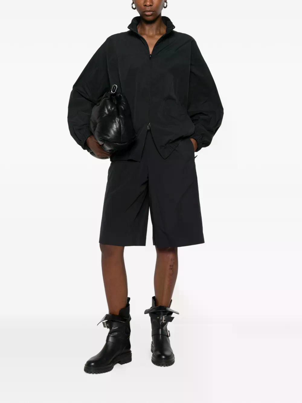 ALEXANDER WANG Alexander Wang Logo Perforated Zip-Up Jacket