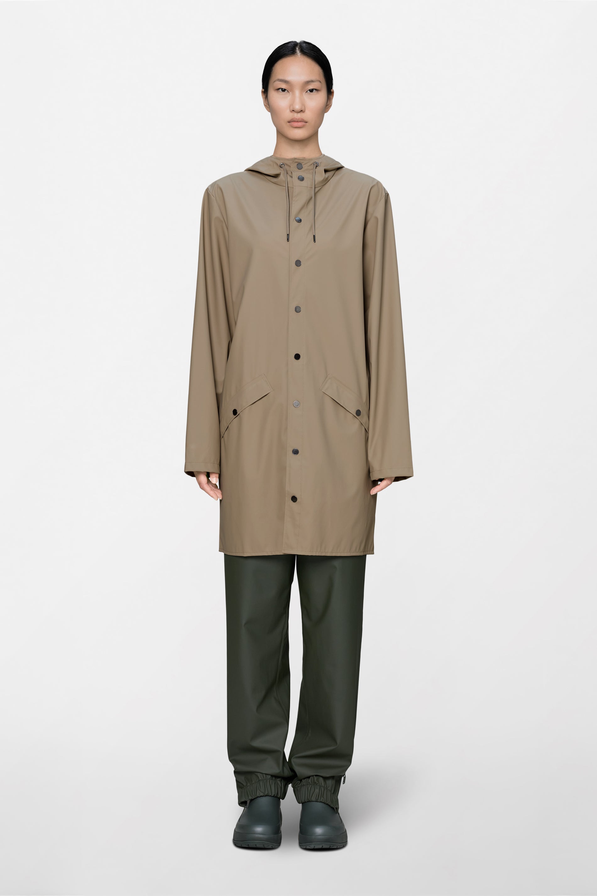RAINS Rains Long Jacket - Waterproof Rainwear